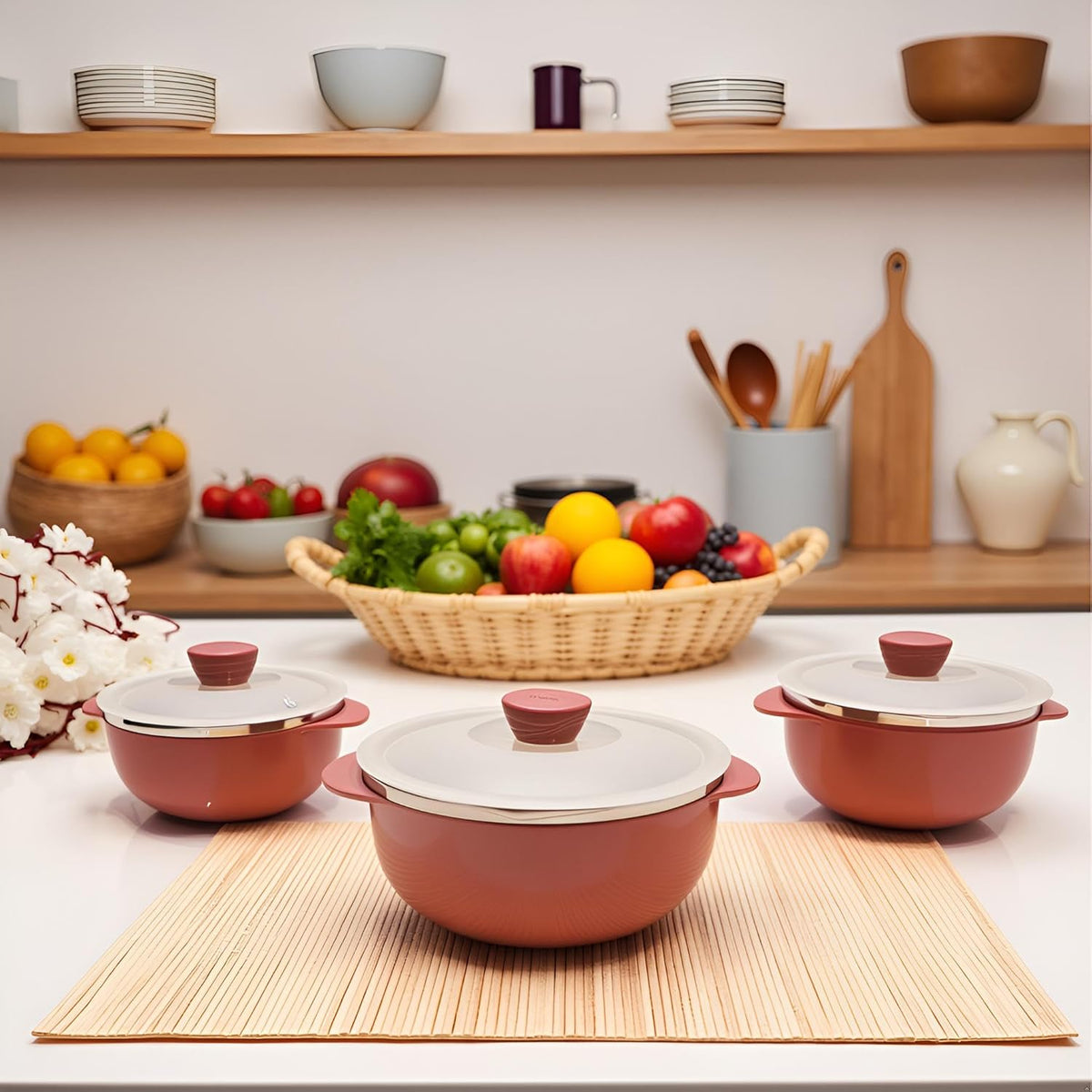 Premium Microwave Safe Bowls with Lids – Blluex