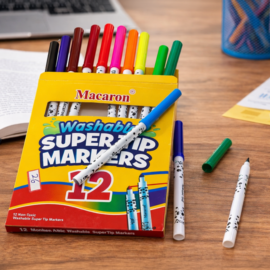 Color Splash 12 Washable Markers – Blluex