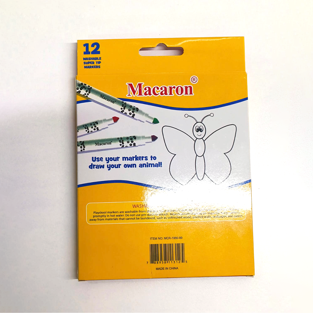 Color Splash 12 Washable Markers – Blluex